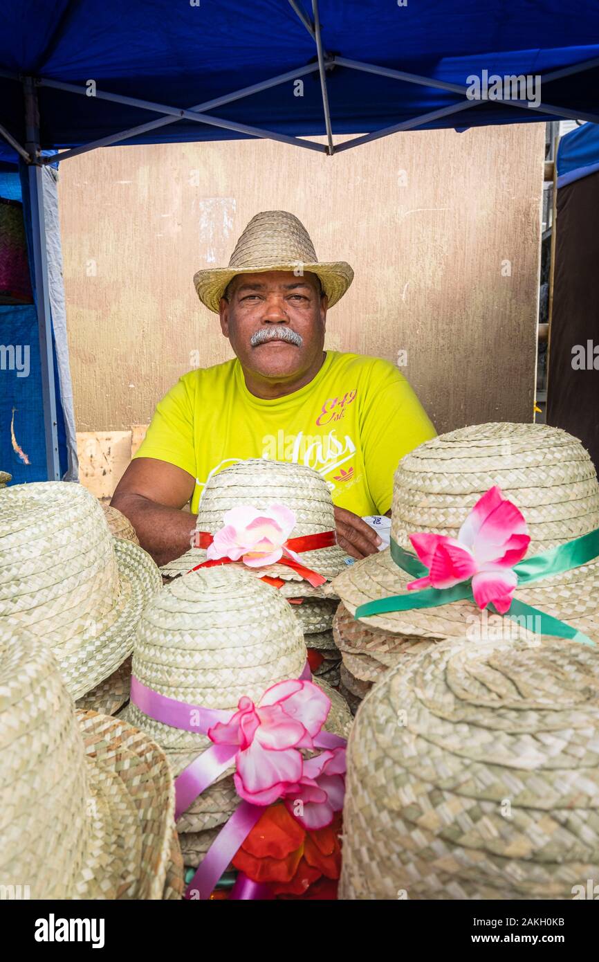 Market port mathurin rodrigues island hi-res stock photography and ...
