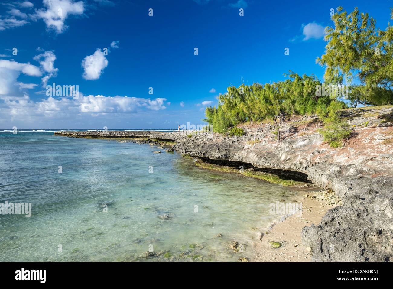 Mauritius, Rodrigues island, Pointe Coton beach Stock Photo - Alamy