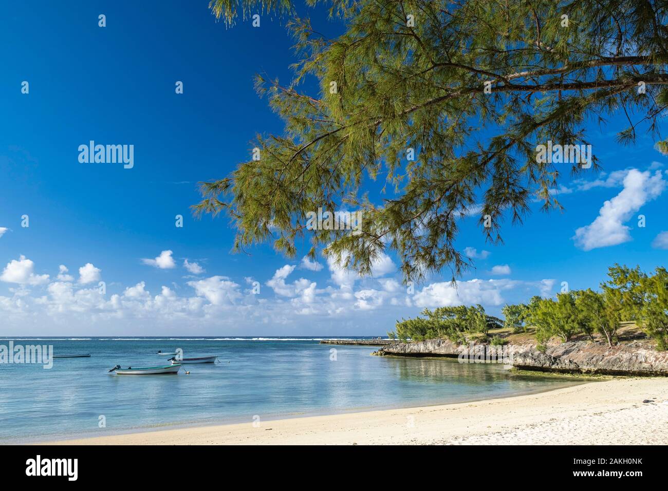 Mauritius, Rodrigues island, Pointe Coton beach Stock Photo - Alamy