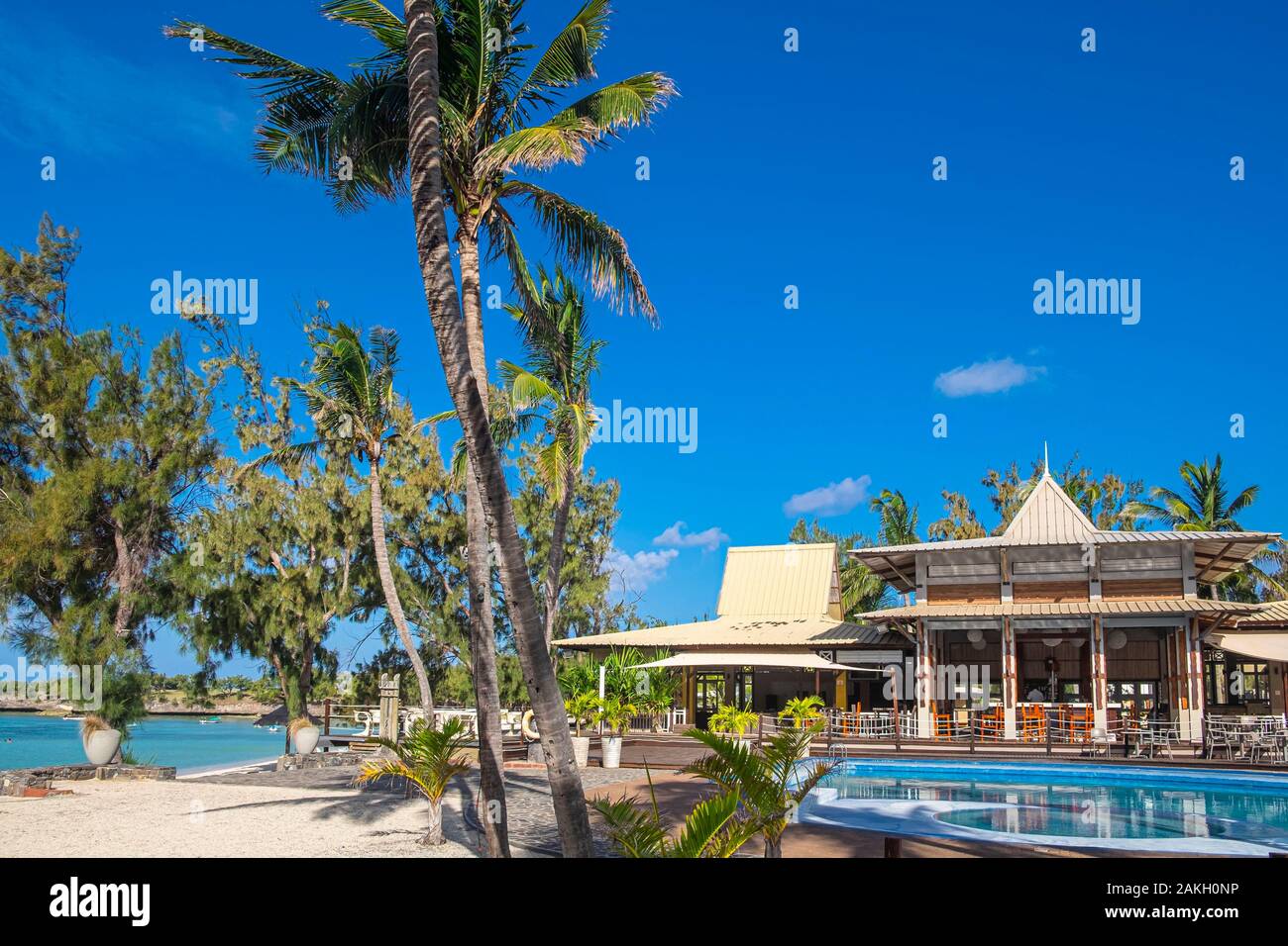 Indian ocean island resort hi-res stock photography and images - Alamy