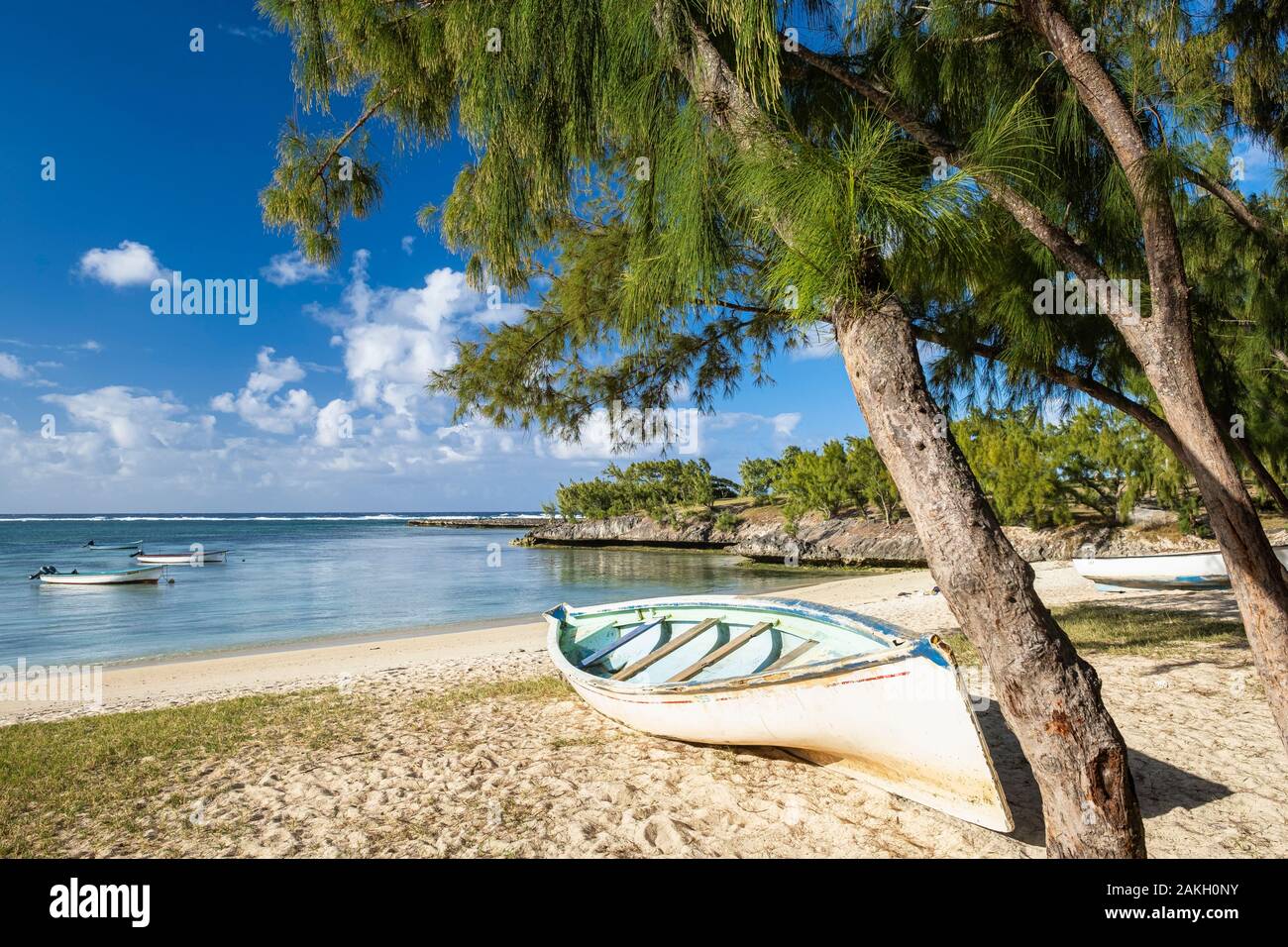 Mauritius, Rodrigues island, Pointe Coton beach Stock Photo - Alamy