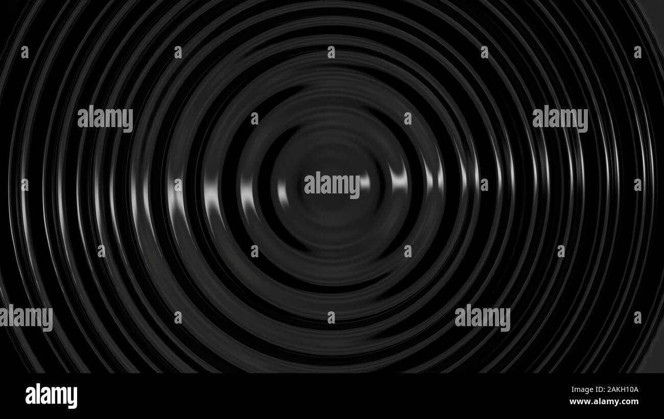 3d illustration of a top view of a wavy oil liquid Stock Photo - Alamy