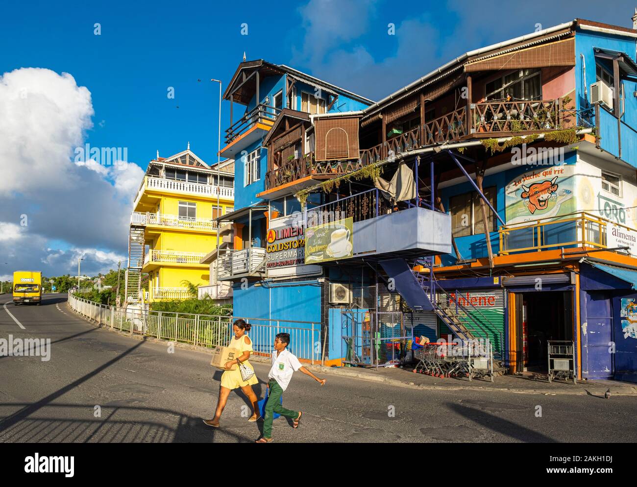 Mauritius, Rodrigues island, Port-Mathurin Stock Photo - Alamy