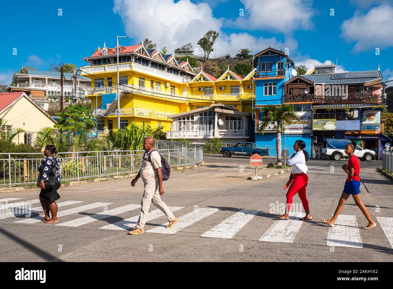 Mauritius, Rodrigues island, Port-Mathurin Stock Photo - Alamy