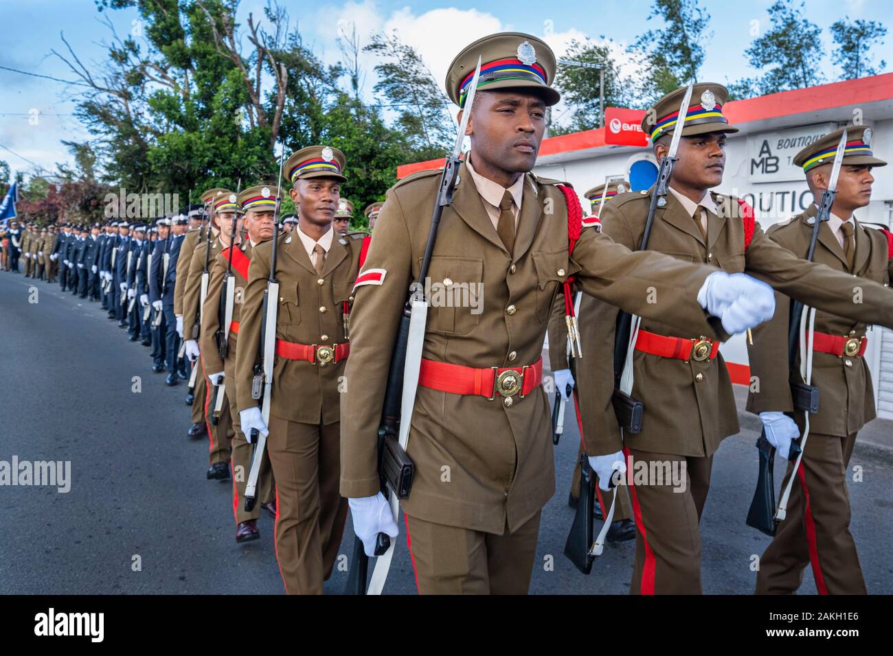 Mauritius, Rodrigues island, feast of autonomy, acquired in 2002 ...