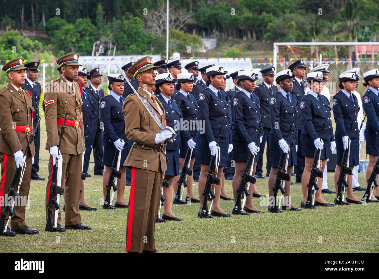 Mauritius, Rodrigues island, feast of autonomy, acquired in 2002 ...