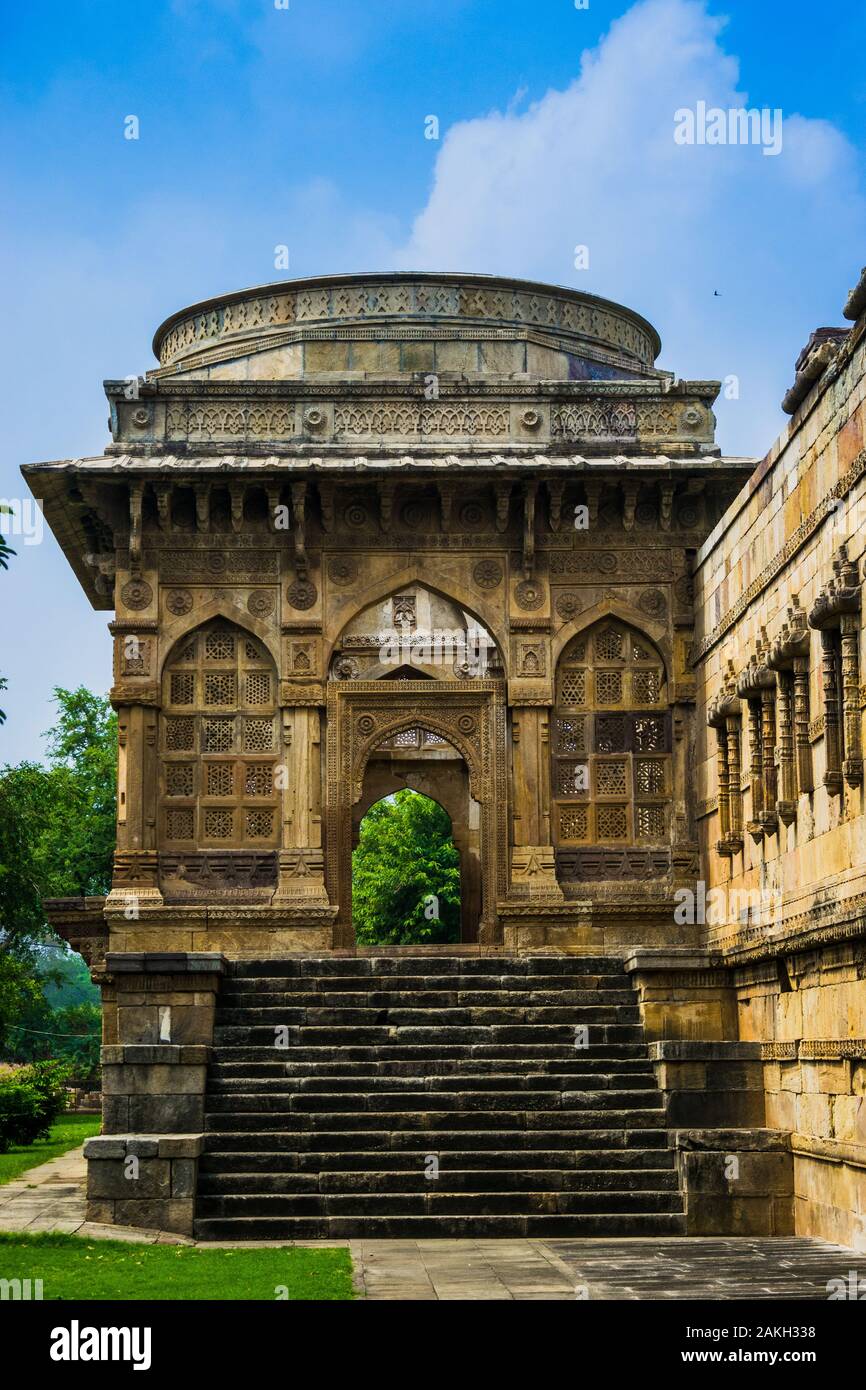 Heritage Jami Masjid also known as Jama mosque in Champaner, Gujarat ...