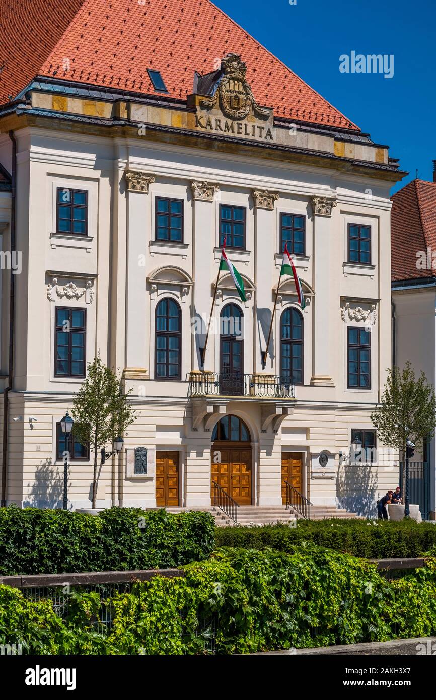 Hungary, Budapest, The Budavár Palace or Buda Castle Palace, UNESCO ...