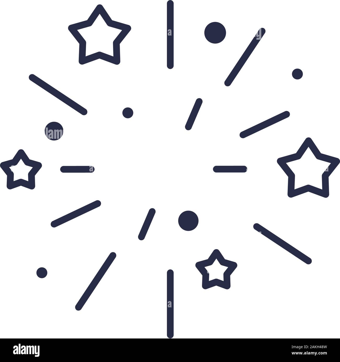 Stars firework design, Celebration festival event holiday party ...