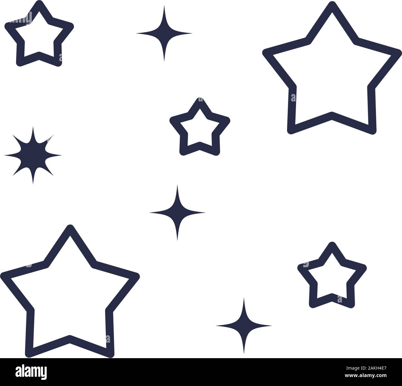 Stars firework design, Celebration festival event holiday party ...