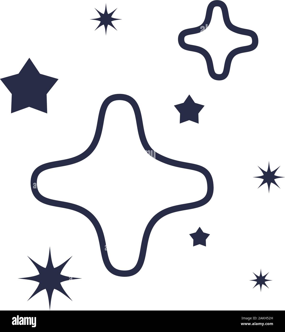 Stars firework design, Celebration festival event holiday party ...