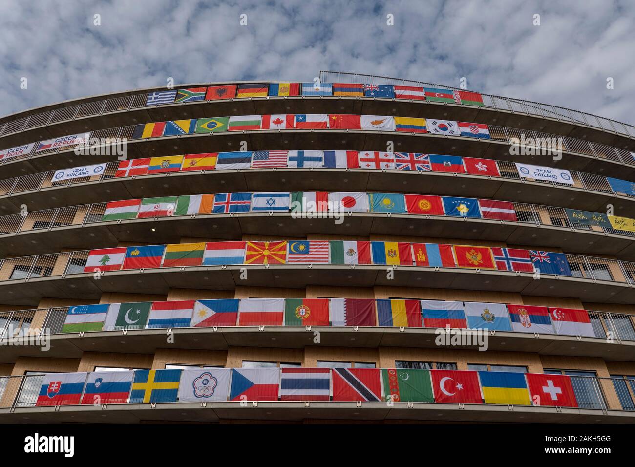 Lausanne olympic village hi-res stock photography and images - Alamy