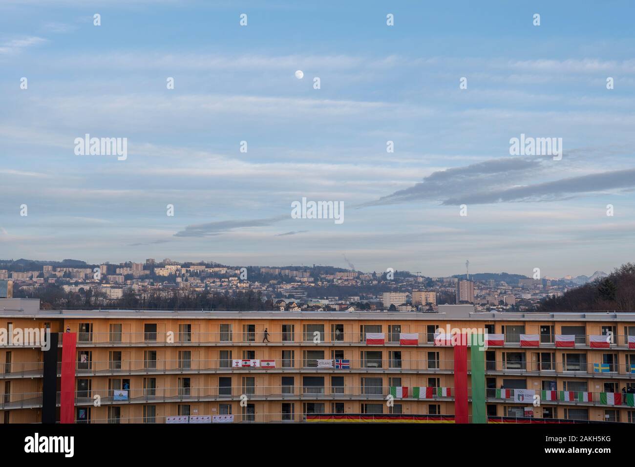 Lausanne 2020 Youth Olympic Village High Resolution Stock Photography ...