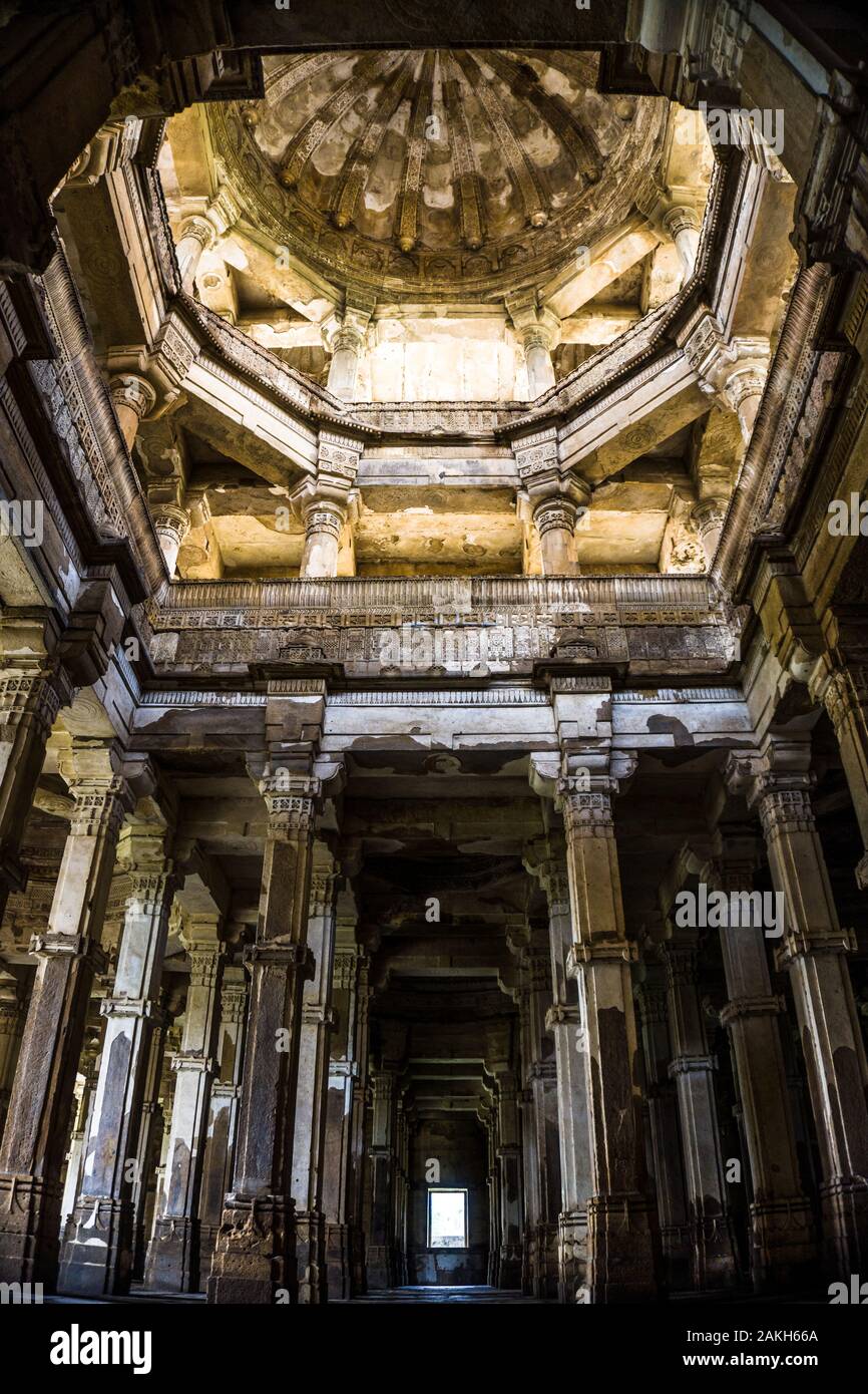 Heritage Jami Masjid also known as Jama mosque in Champaner, Gujarat ...