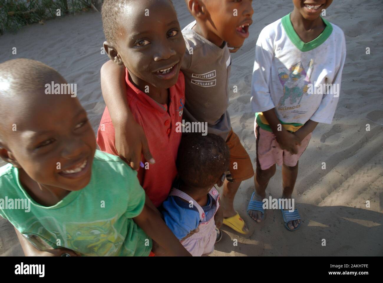 Africa children playing toddler hi-res stock photography and images - Alamy