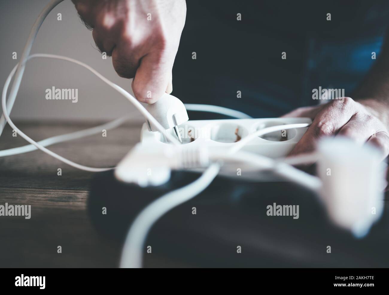 Power cable hi-res stock photography and images - Alamy