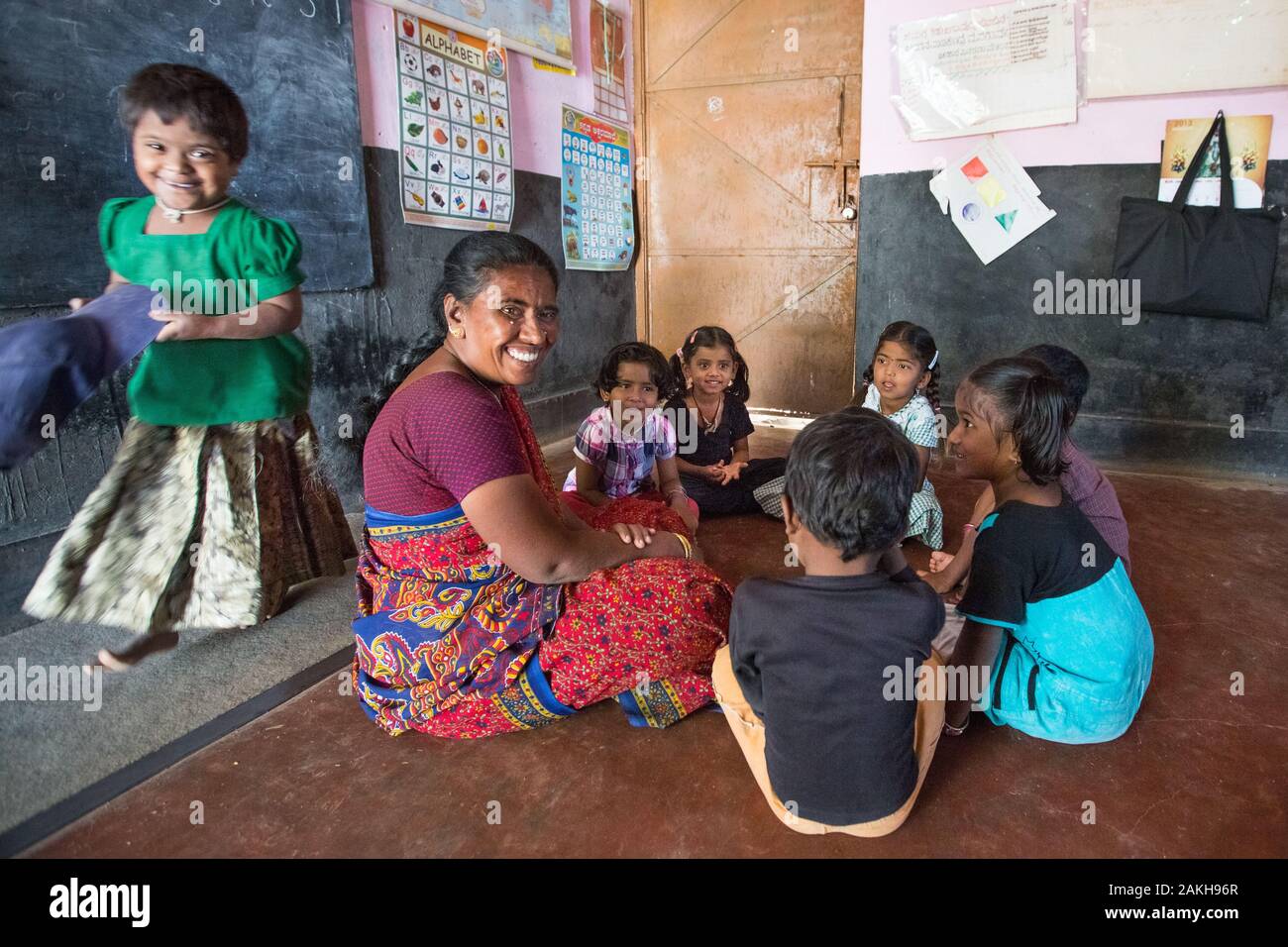 Anganwadi hi-res stock photography and images - Alamy