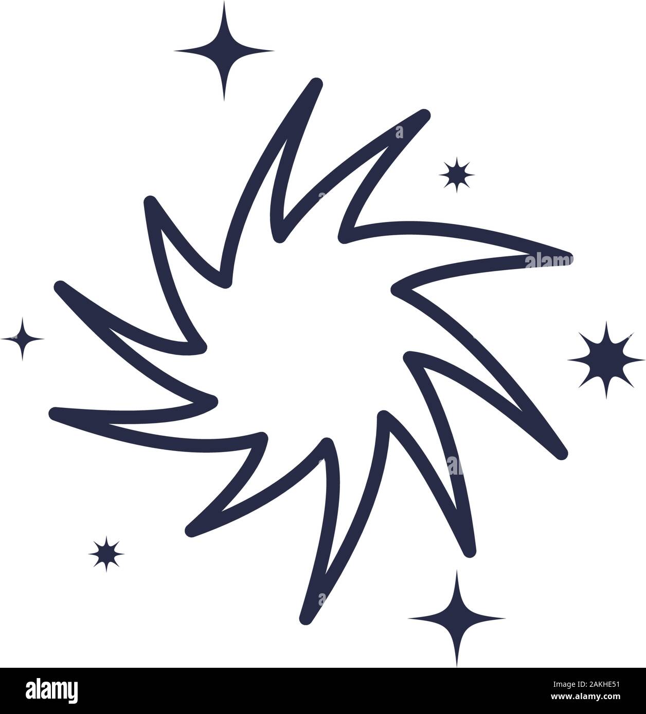 Star shape design, Night bedtime sky space nature science celestial ...