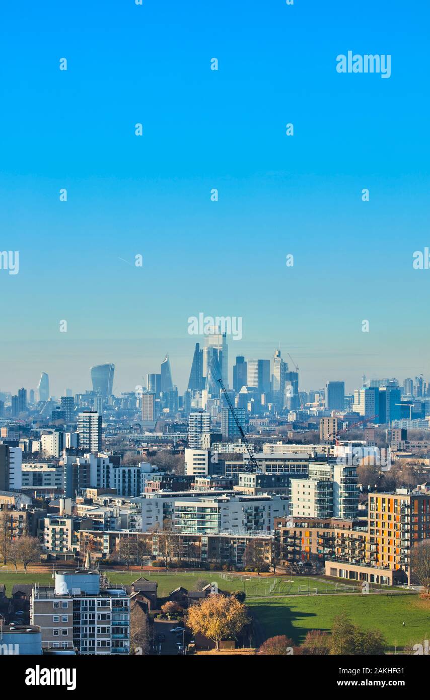 Central London view in daylight Stock Photo - Alamy
