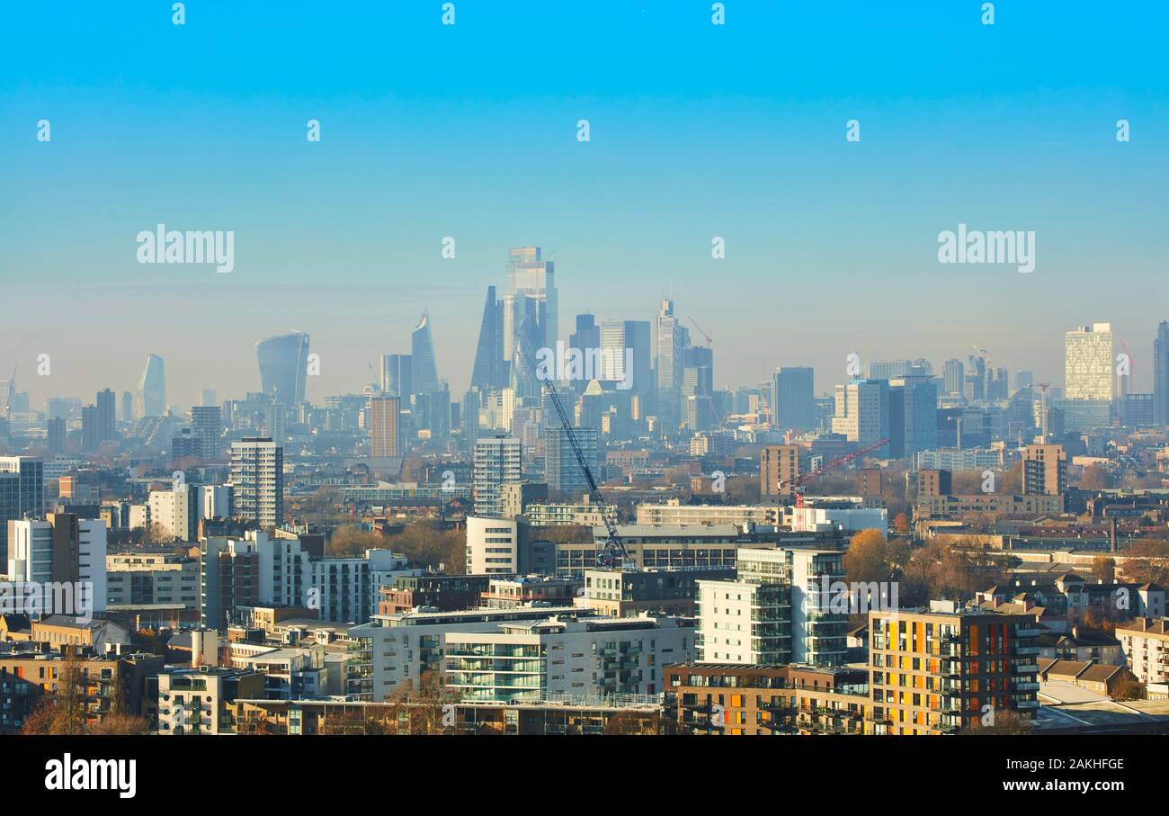 Central London view in daylight Stock Photo - Alamy