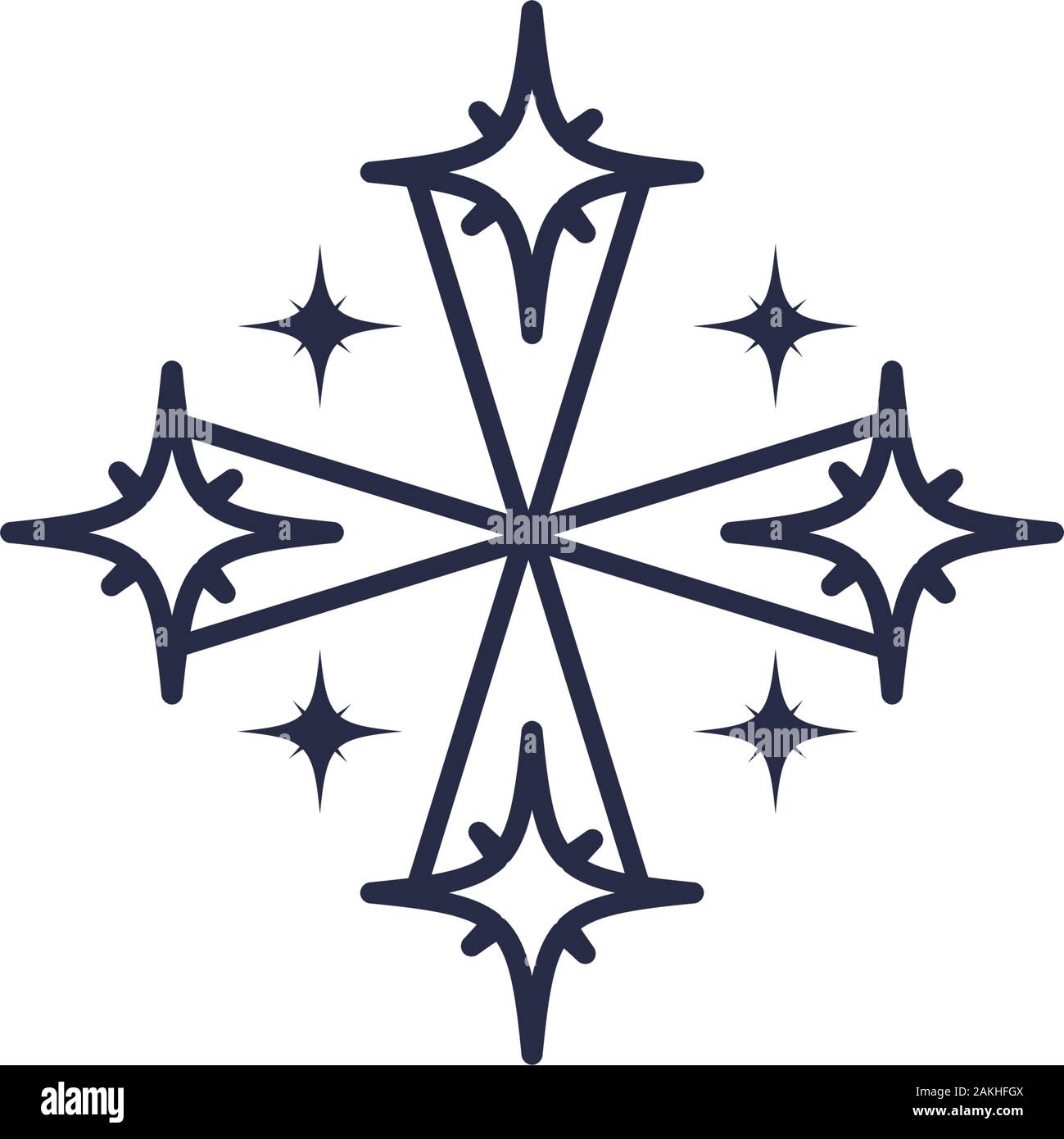 Stars firework design, Celebration festival event holiday party ...