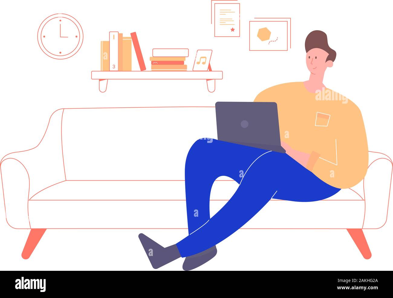 A writing room Stock Vector Images - Alamy