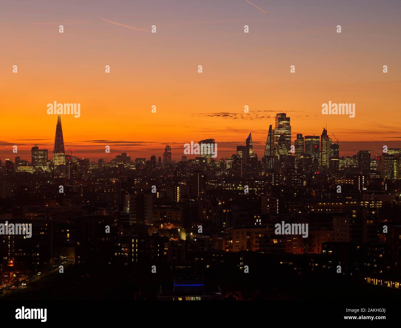 Central london view hi-res stock photography and images - Alamy