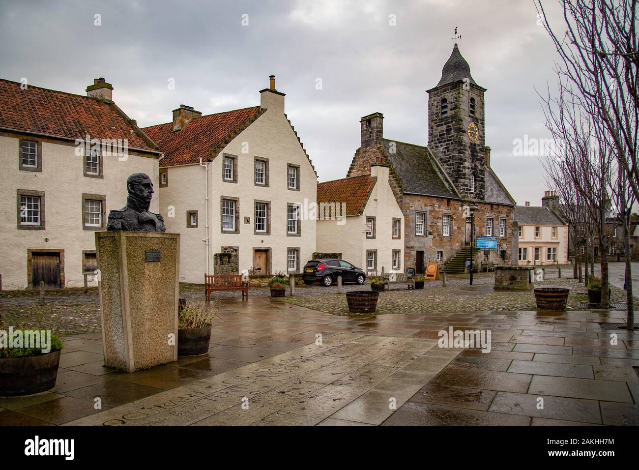Culross / Scotland - Architecture, street and cityscape Stock Photo - Alamy