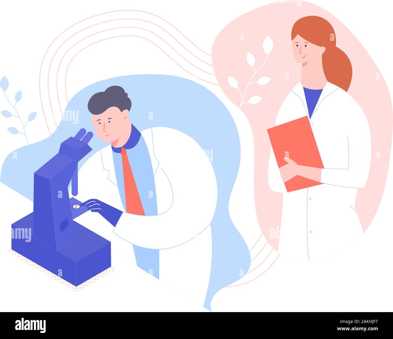 Research scientist blood Cut Out Stock Images & Pictures - Alamy