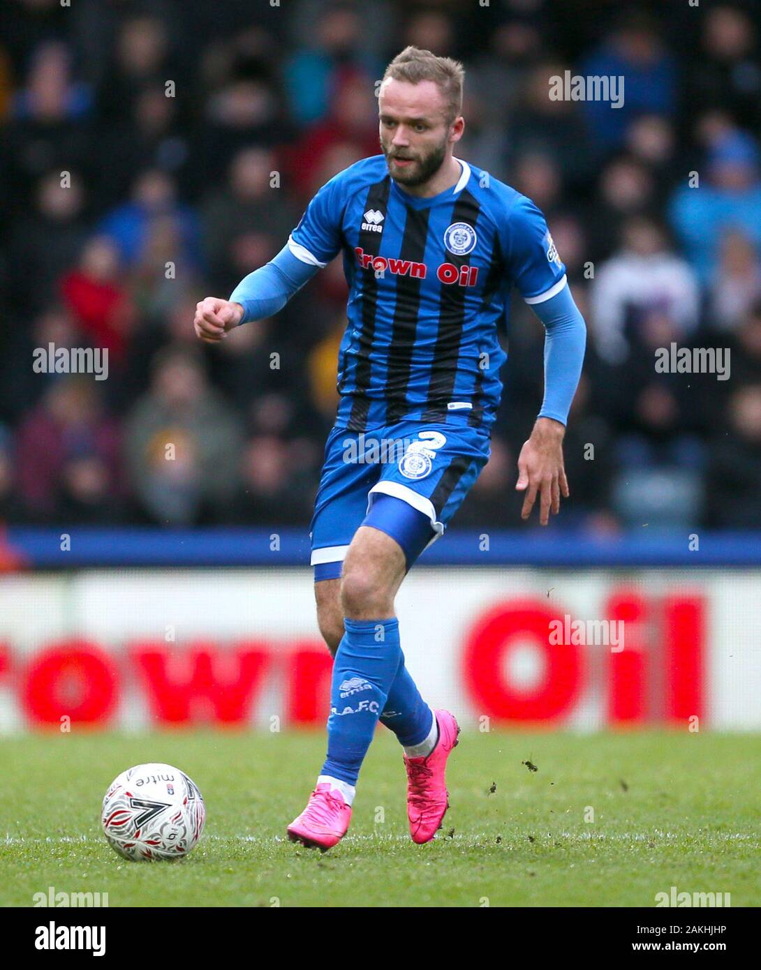 Rochdale's Ryan McLaughlin Stock Photo - Alamy