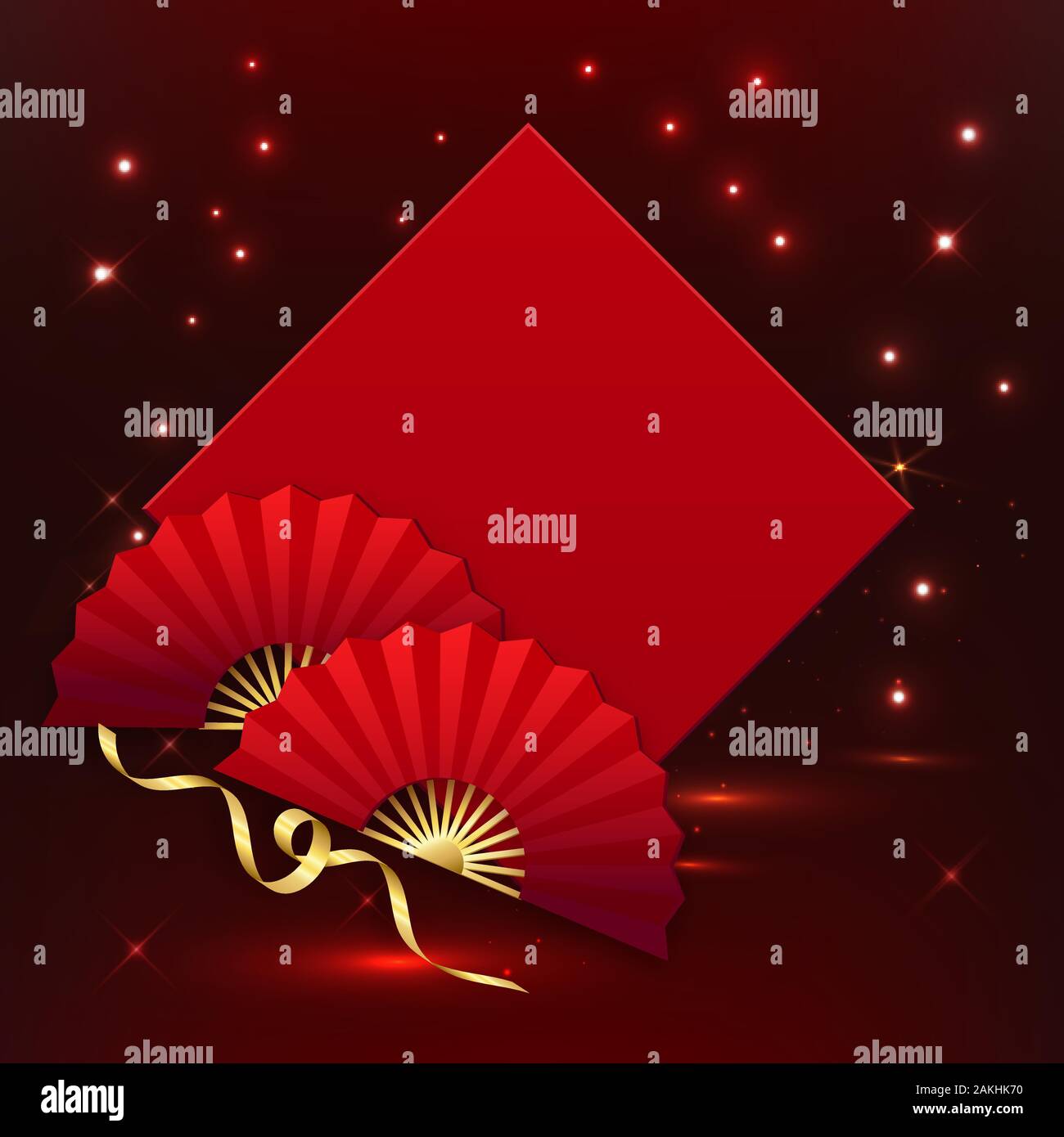 chinese new year, red banner for your congratulations. Auspicious rat ...