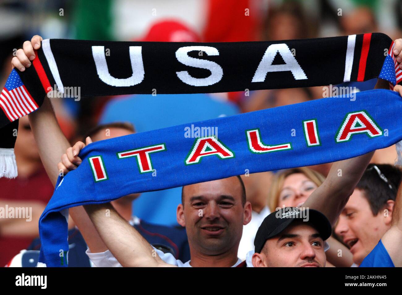 Italian united states flag flags hi-res stock photography and images ...