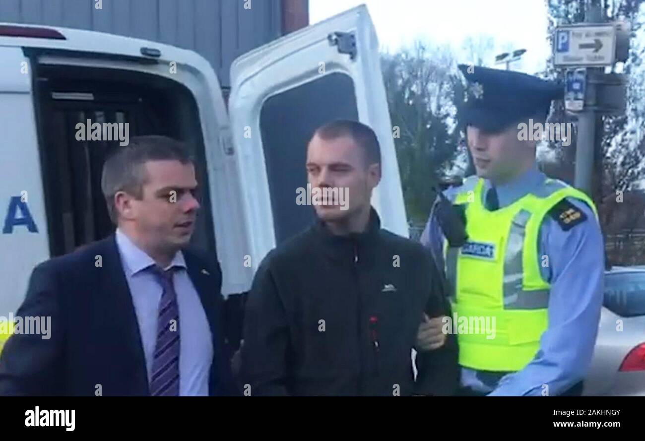 Stephen McDonagh, 25, arrives at Cavan District Court to face charges ...
