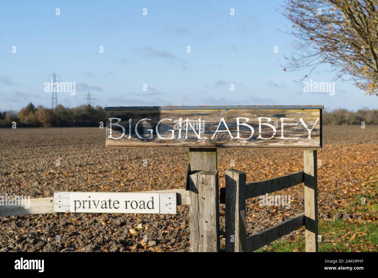 Bell end road sign hi-res stock photography and images - Alamy