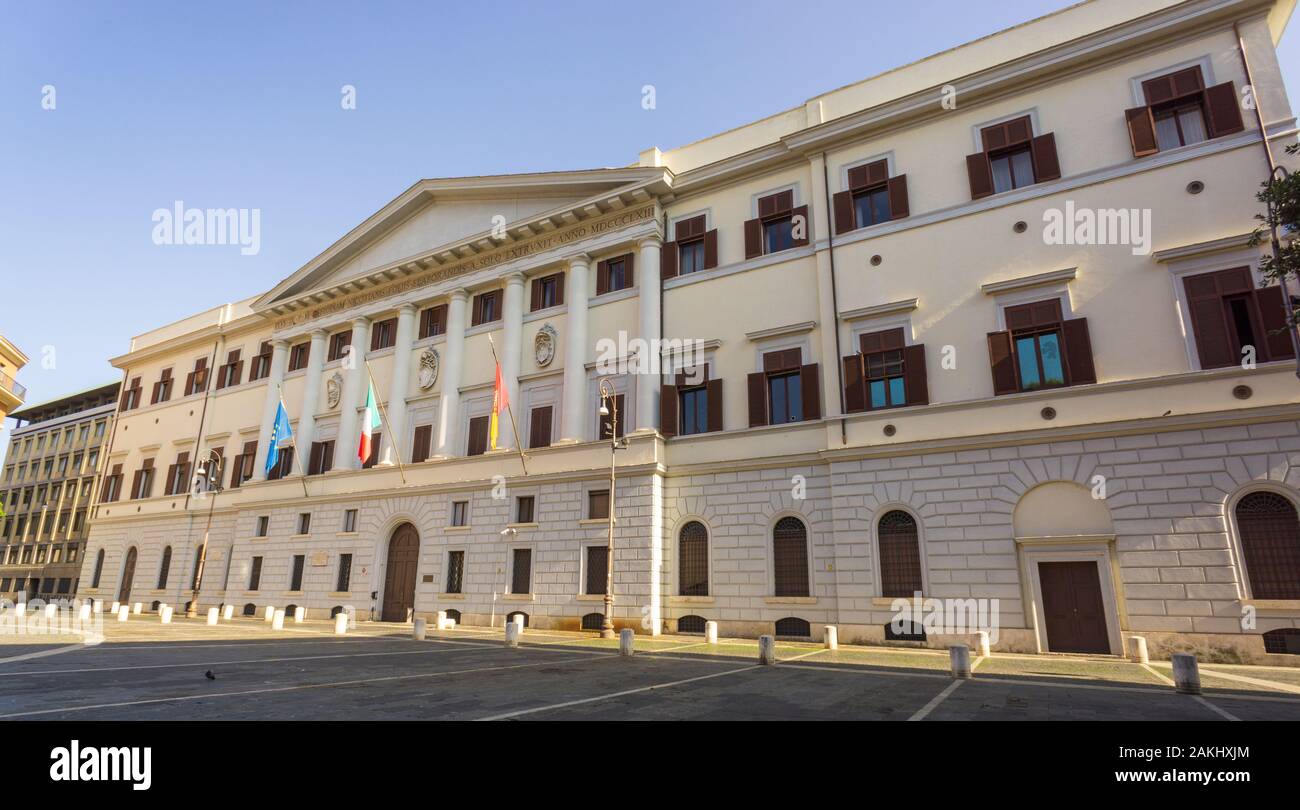 Palace of the General Directorate of State Monopolies in Mastai square ...