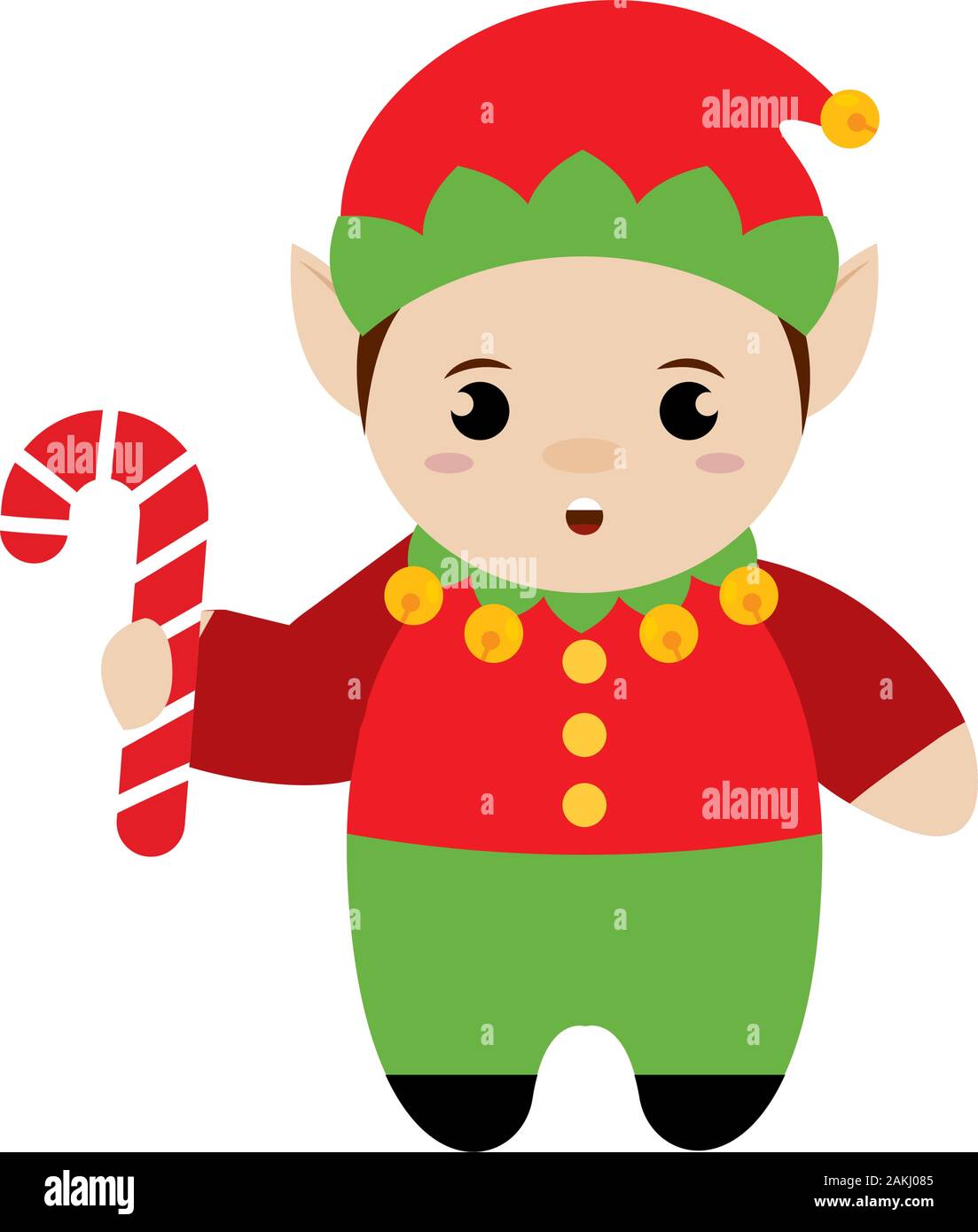 Isolated christmas elf Stock Vector Image & Art - Alamy