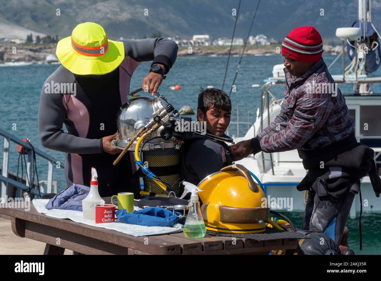 Hermanus, Western cape, South Africa. December 2019. Professional ...