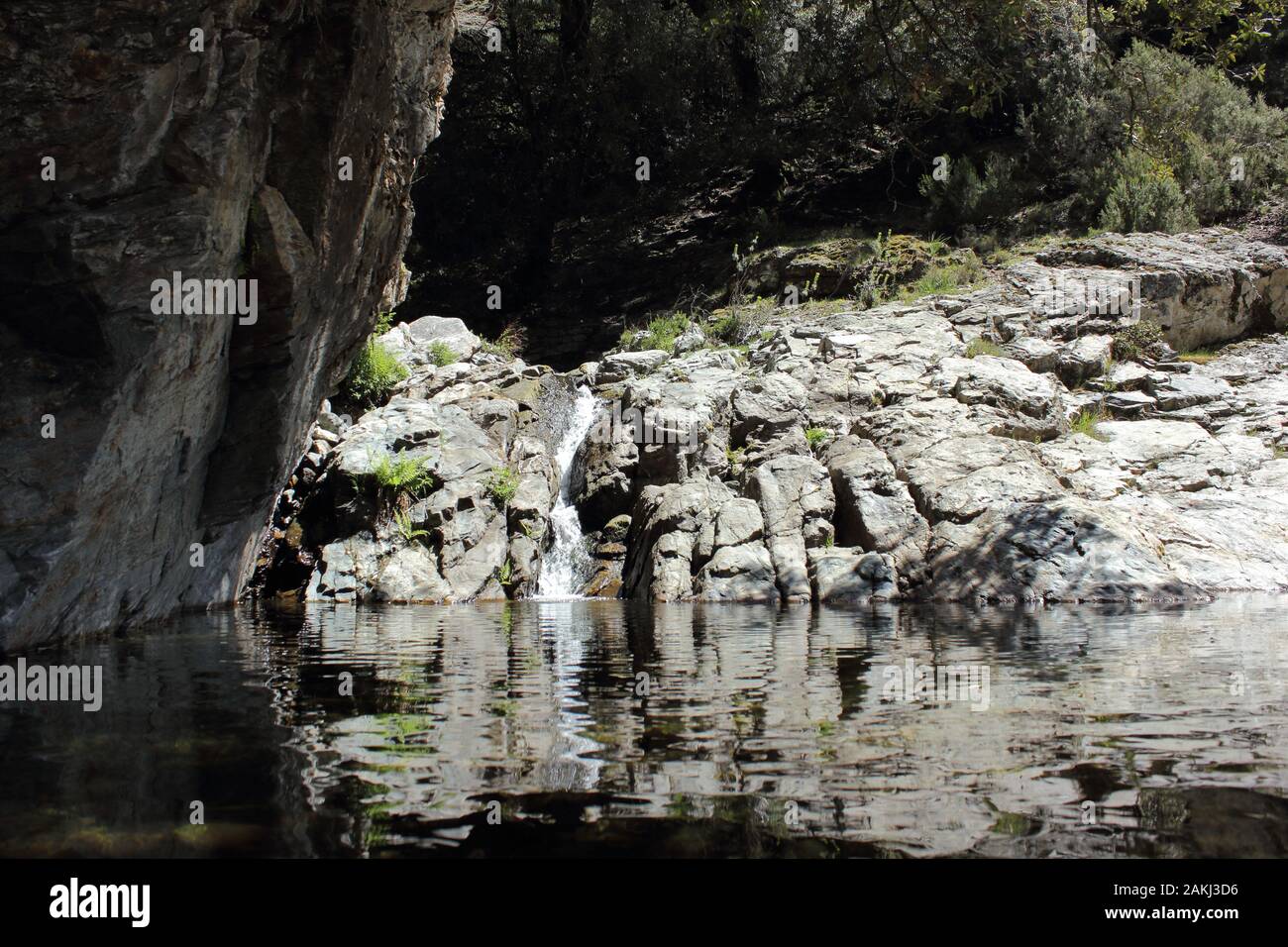 Rocks and water Stock Photo - Alamy