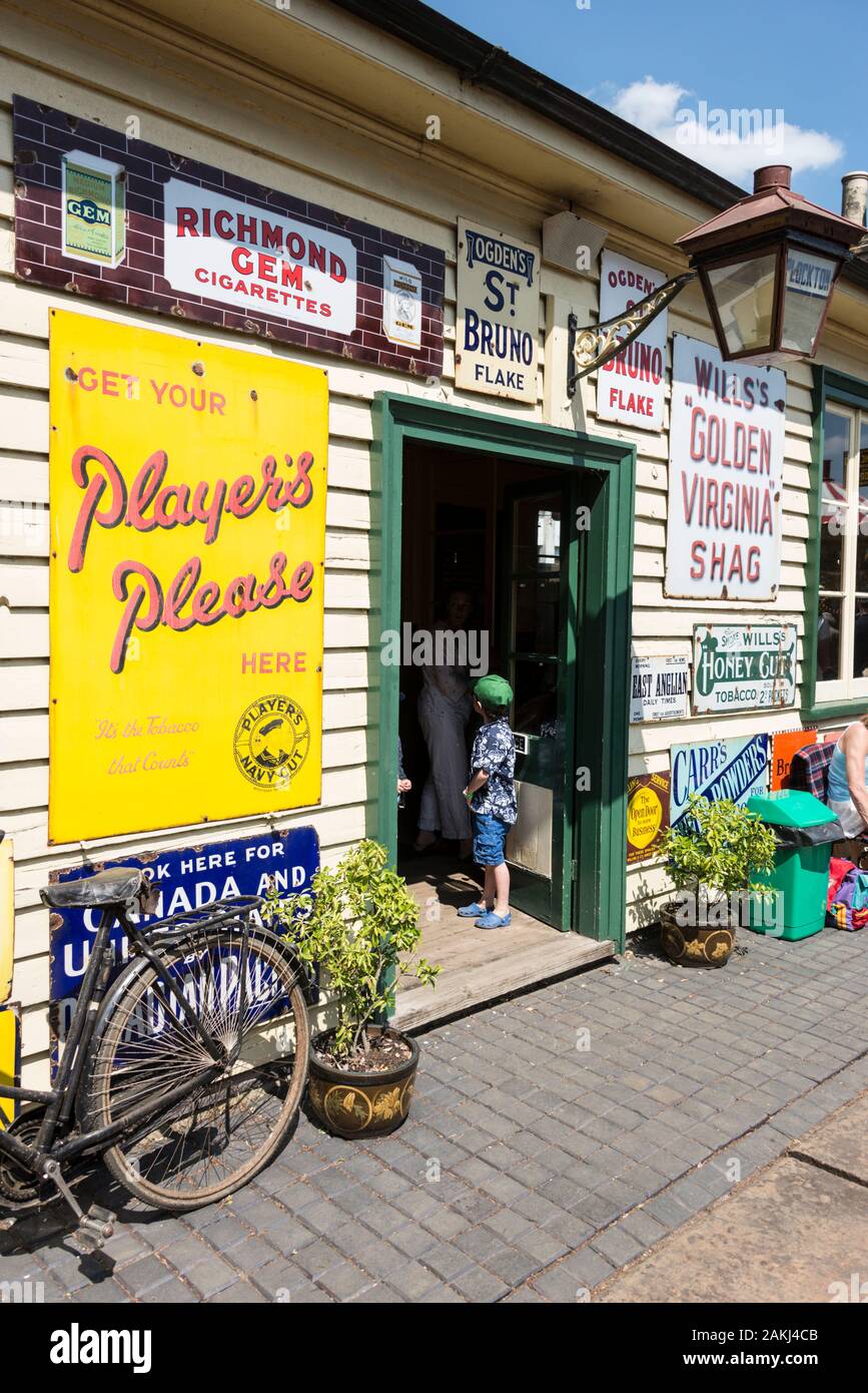 The old railway station on Lord & Lady McAlpine's estate in Fawley Hill ...