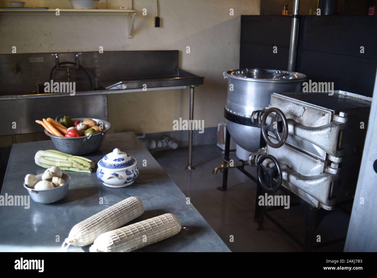 Hearst Castle Kitchen