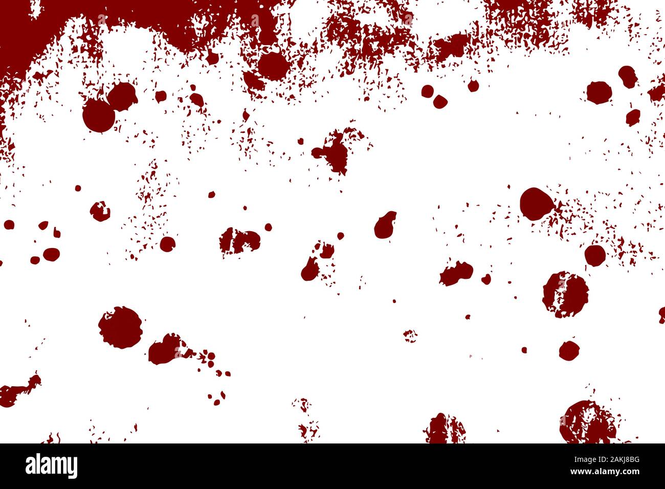 Water drops fall on white Stock Vector Images - Alamy