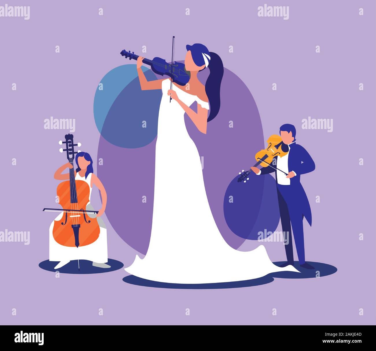 Musicians with instruments design, Music festival sound melody song ...