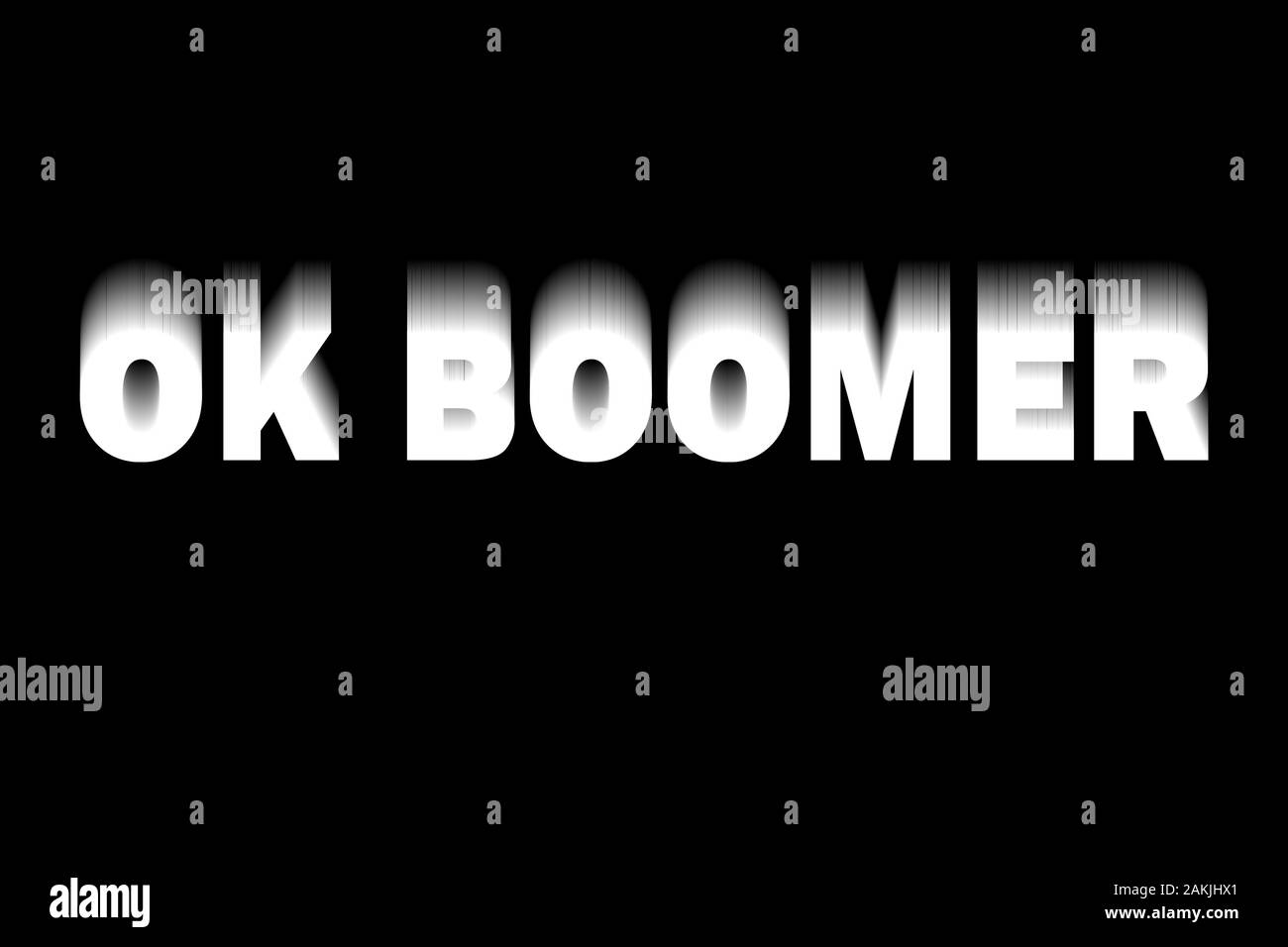 Boomers words boomer hi-res stock photography and images - Alamy
