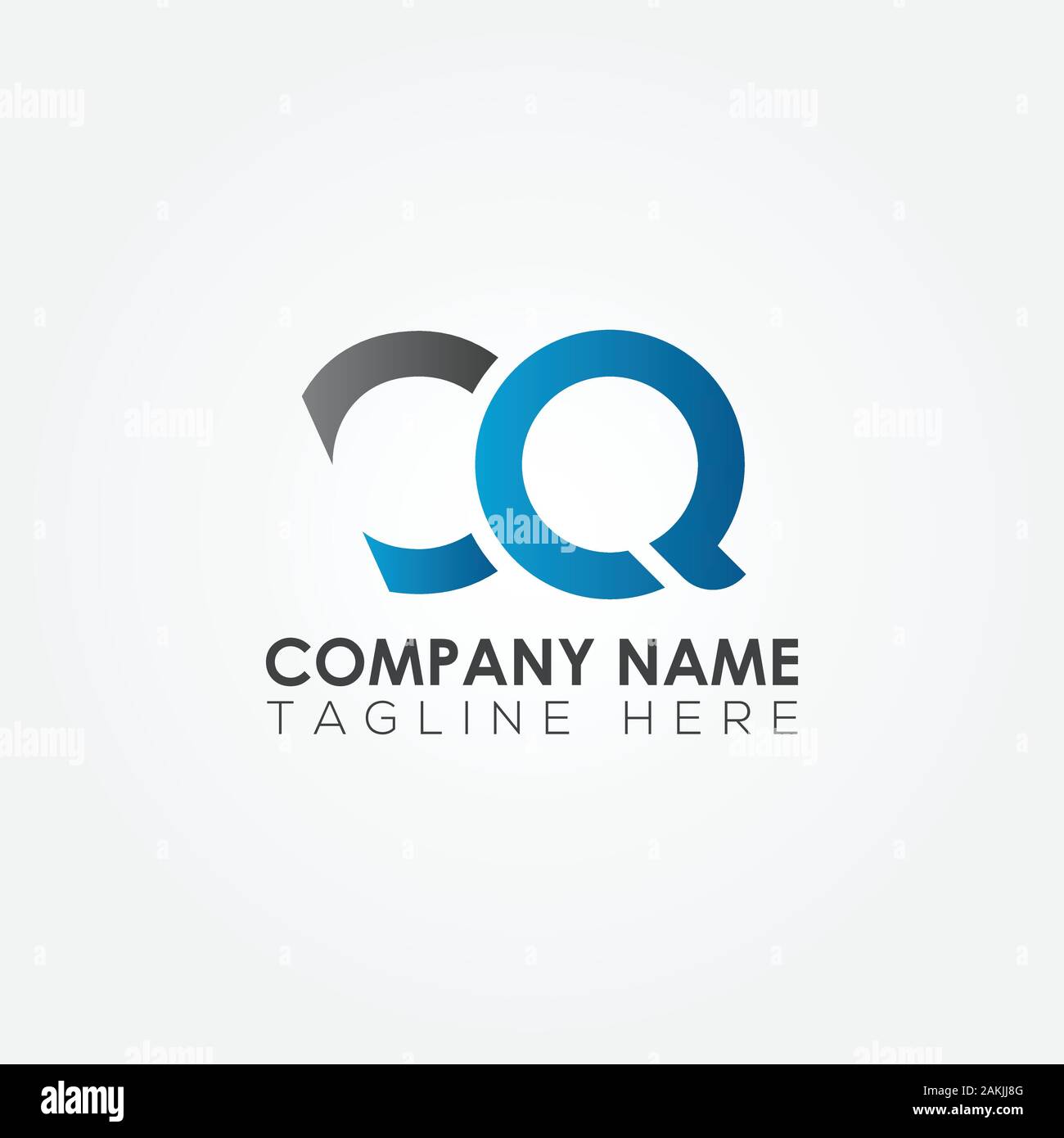Letter cq logo hi-res stock photography and images - Alamy