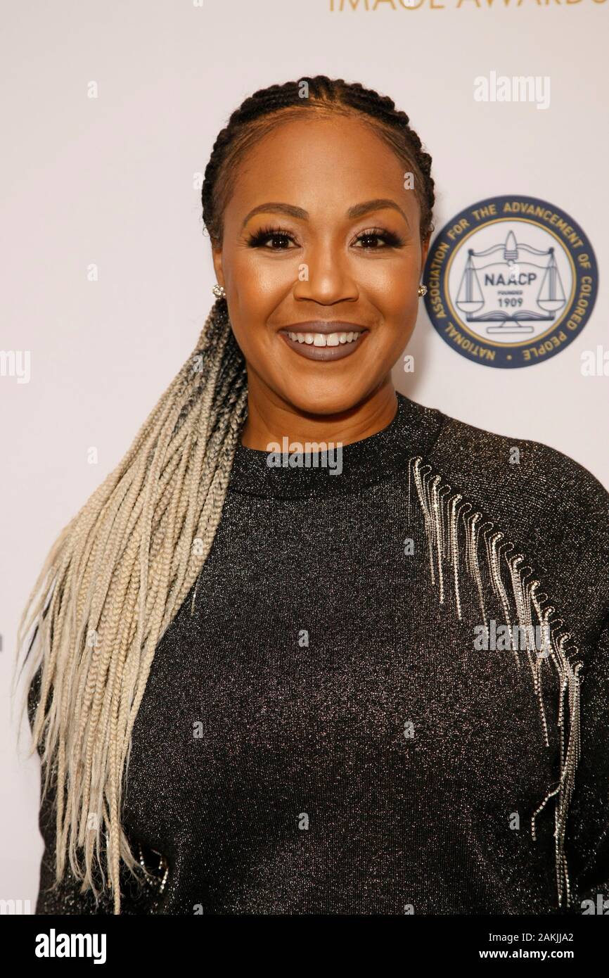 Erica campbell 51st naacp awards hi-res stock photography and images ...