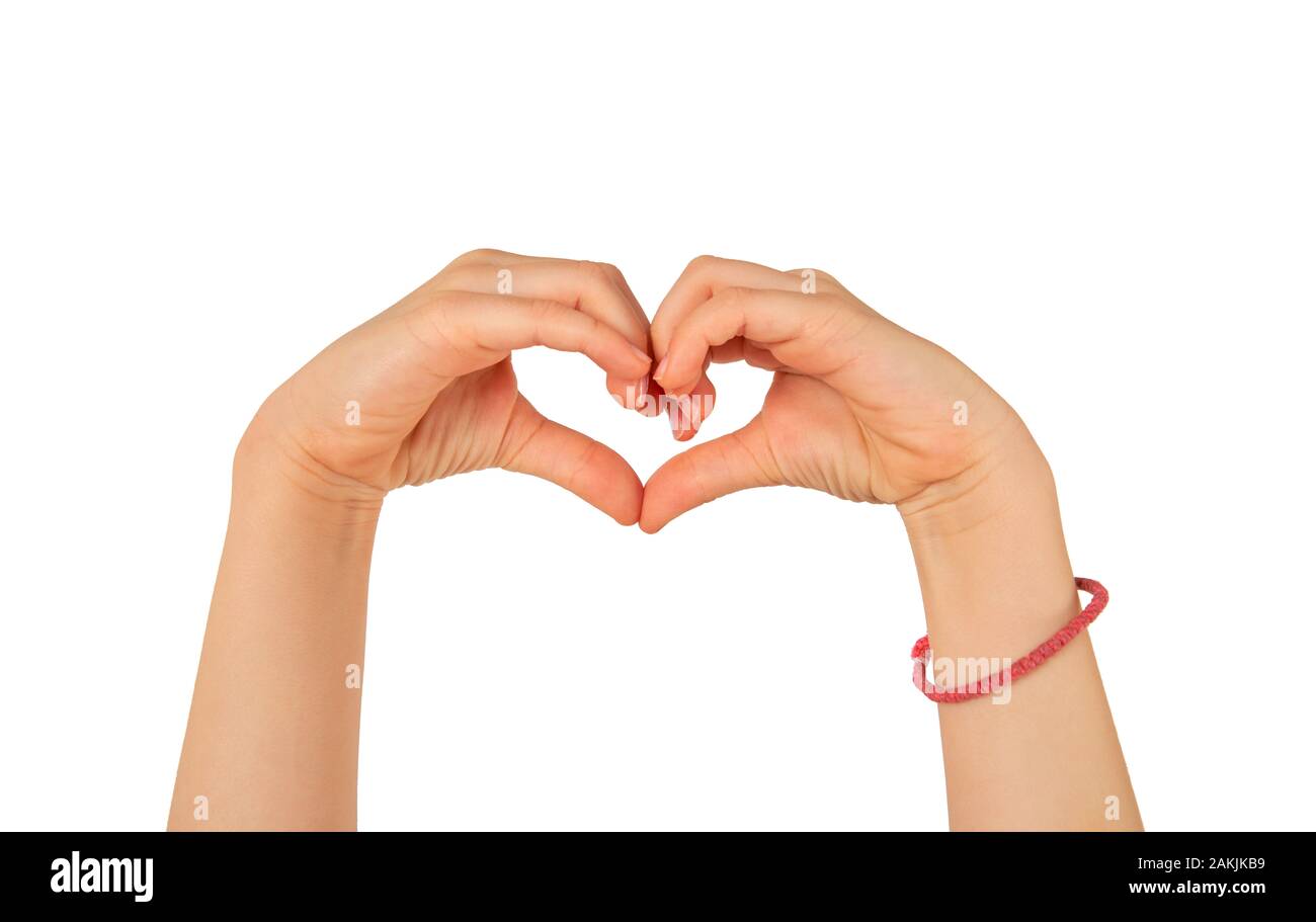 Child hand showing two fingers hi-res stock photography and images - Alamy