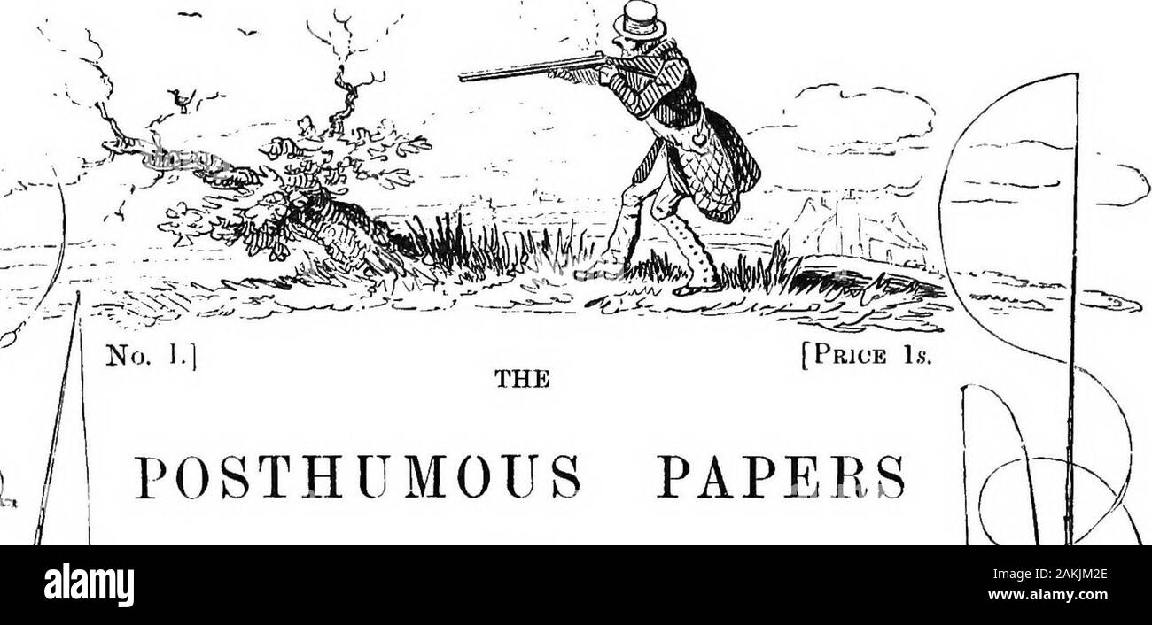 Posthumous papers hi-res stock photography and images - Alamy