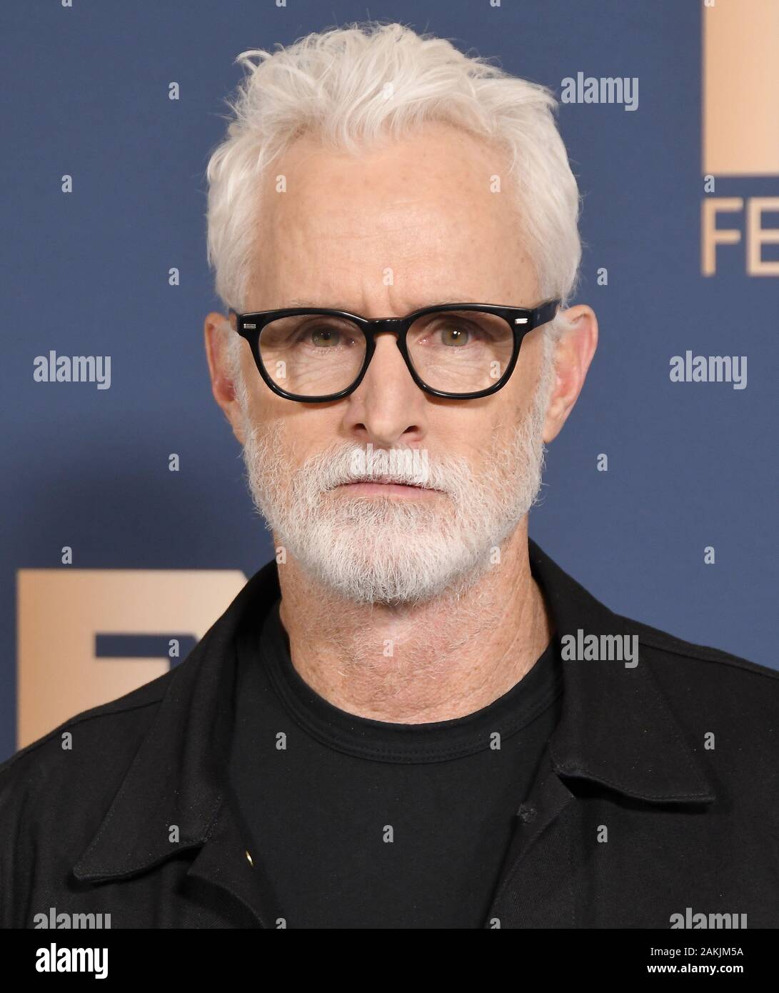 Pasadena, California, USA. 9th Jan, 2020. John Slattery arrives at the ...