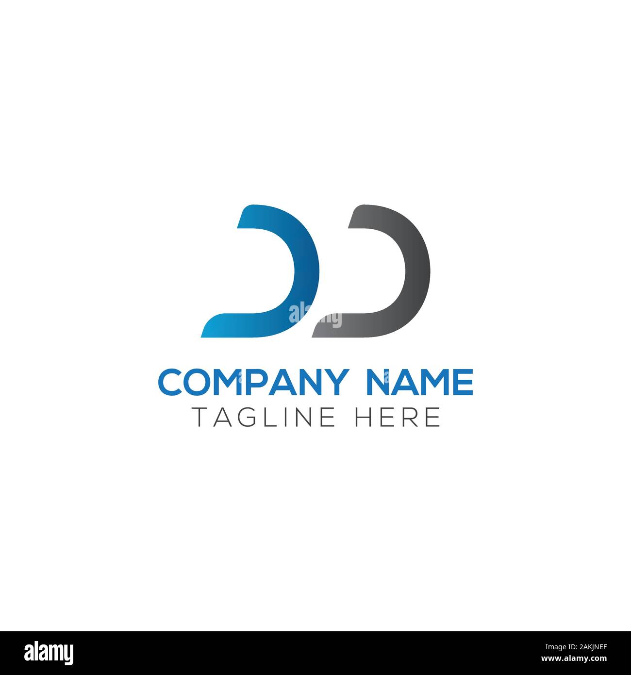 Initial DD Letter Logo With Creative Modern Business Typography Vector Template. Creative ...