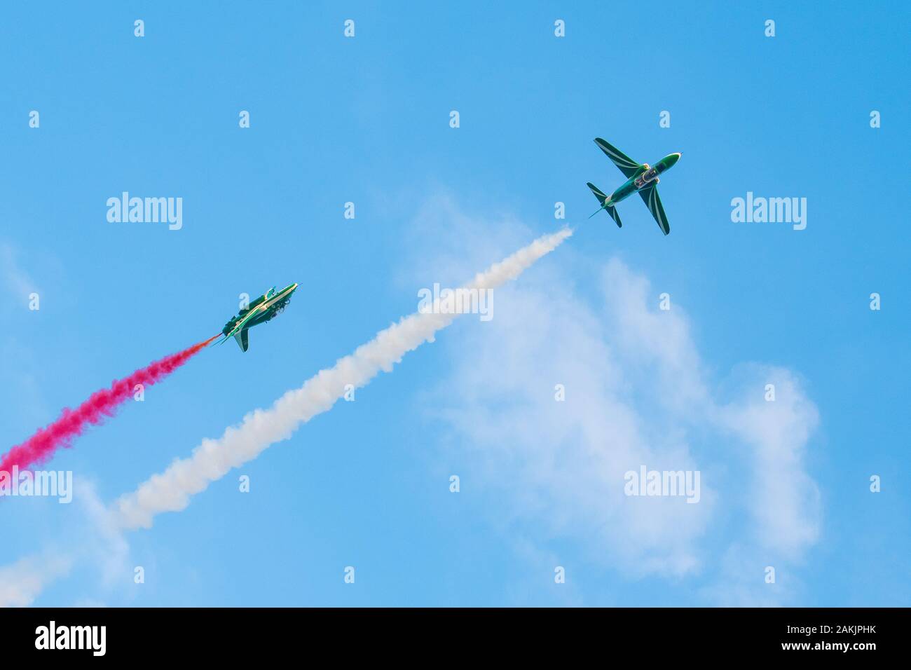 Saudi Hawks: BAE Hawk T1A aircraft of the Royal Saudi Arabian Air Force ...